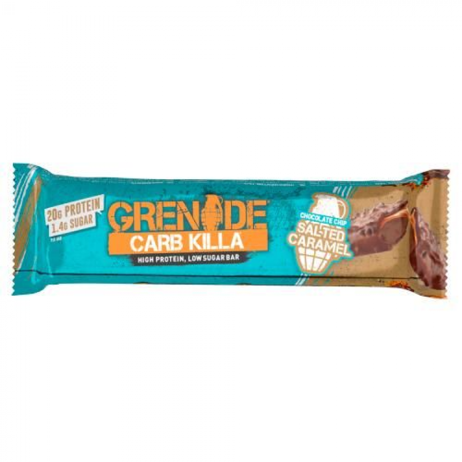 Grenade Carb Killa High Protein Bar Chocolate Chip Salted Caramel 60g
