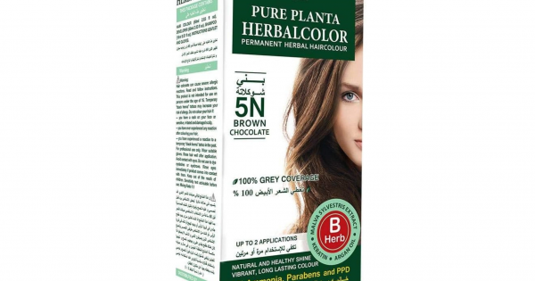 Pure Planta Herbal Color Hair Dye Chocolate Brown 1Pieces