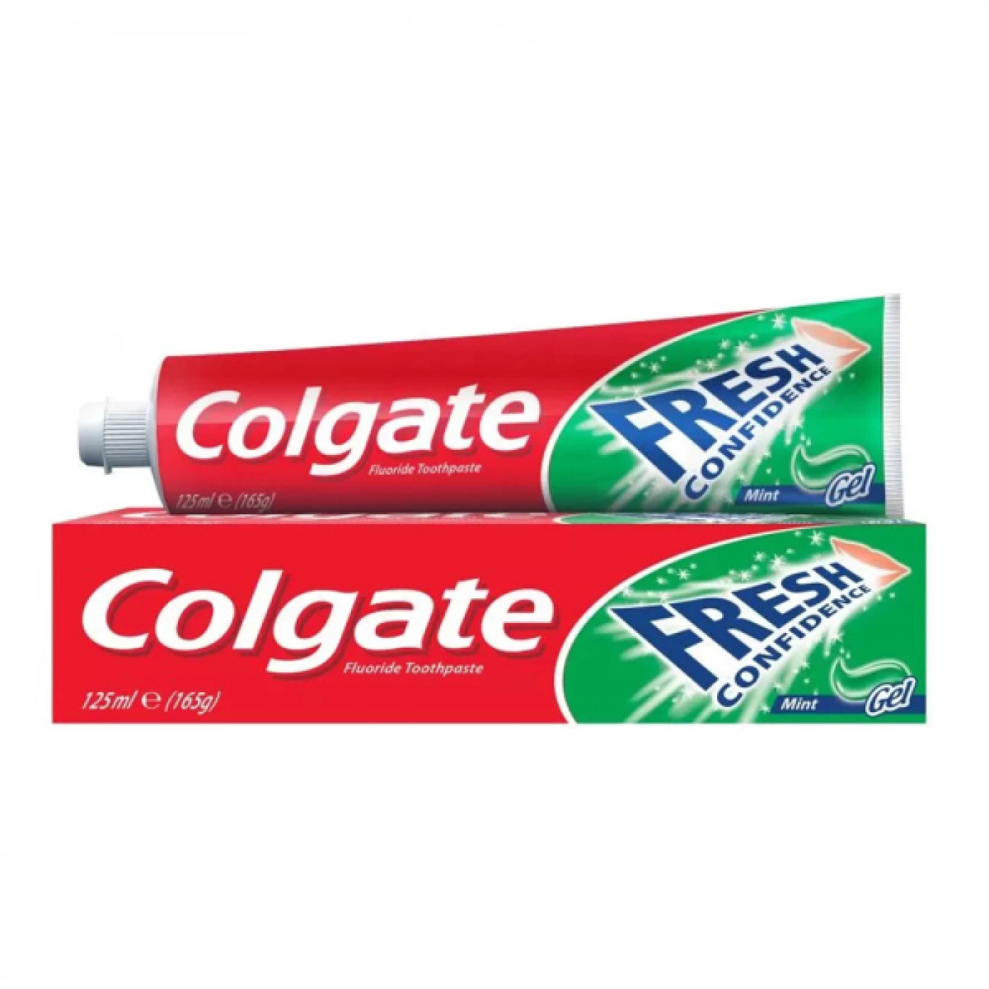 Colgate Fluoride Toothpaste Fresh Confidence Mint Gel 125ml