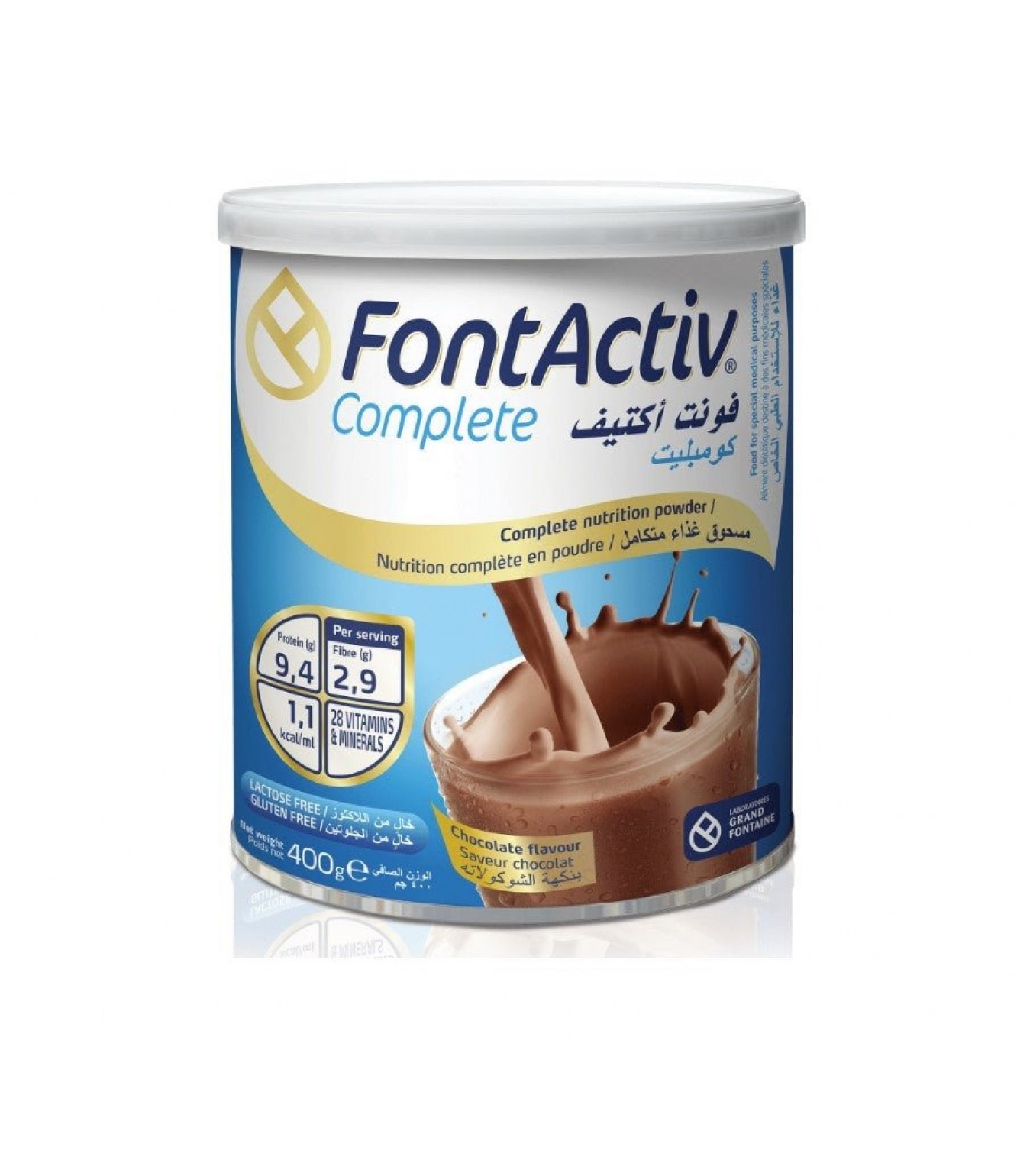 Fontactiv Diabest Vanilla 400GM