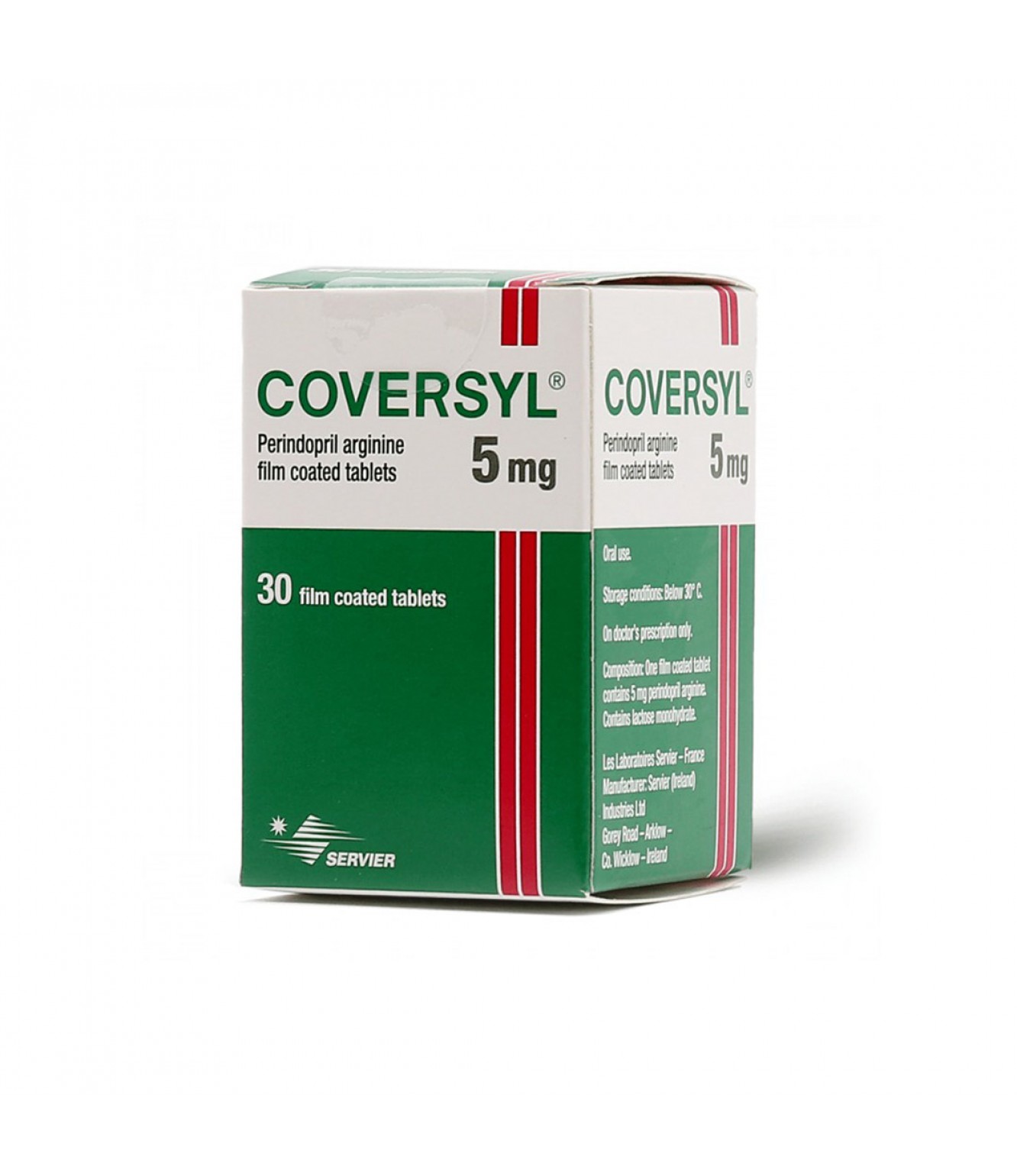 Coversyl 5mg Tablets 30's