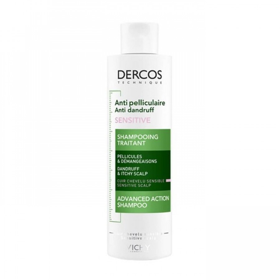 Vichy Dercos Anti-Dandruff Sensitive Shampoo - 200 ml