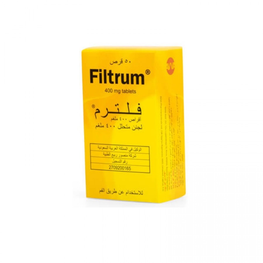 Filtrum 400Mg 10Tablets