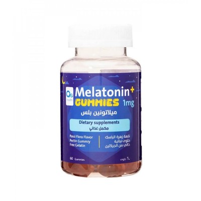 Melatonin Plus Gummies 1 mg 60'S