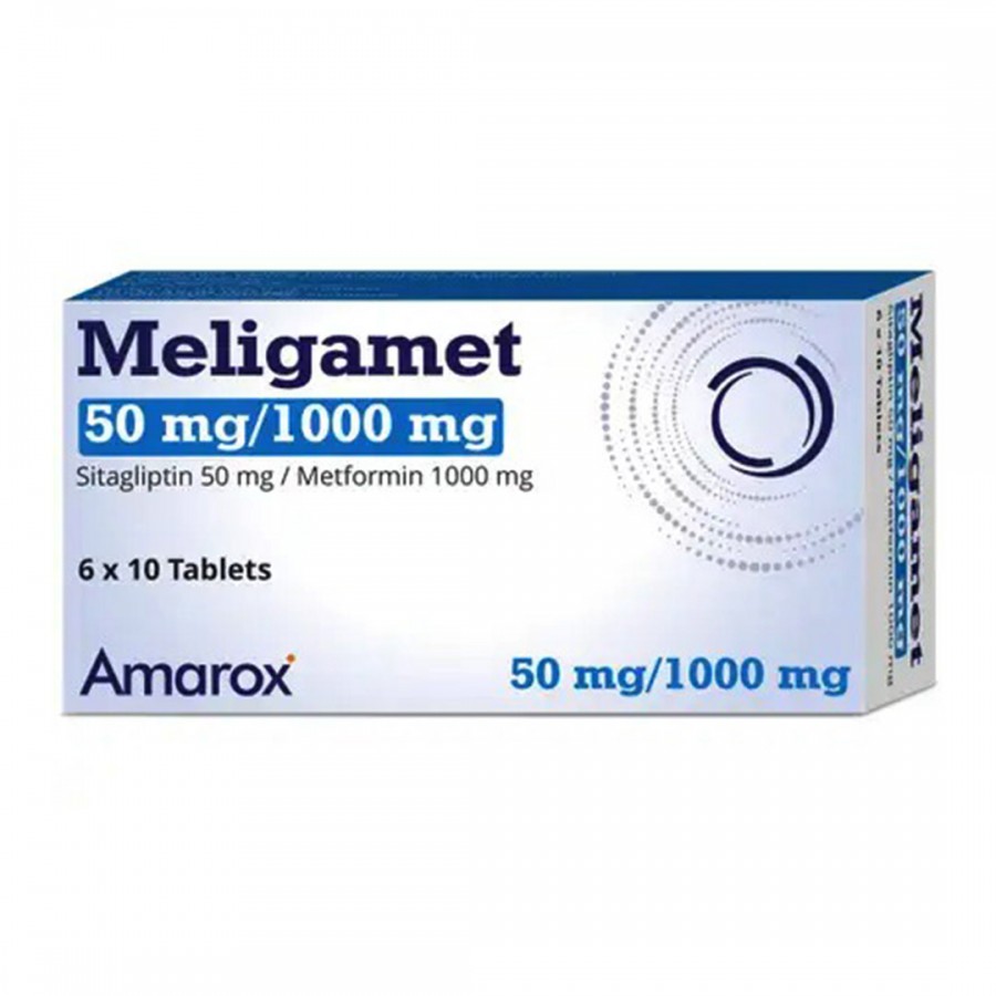 Meligamet 50/1000mg - 60 Tablets