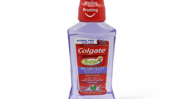 Colgate Mouth Wash Total Pro Gum Health Clean Mint 250 ml