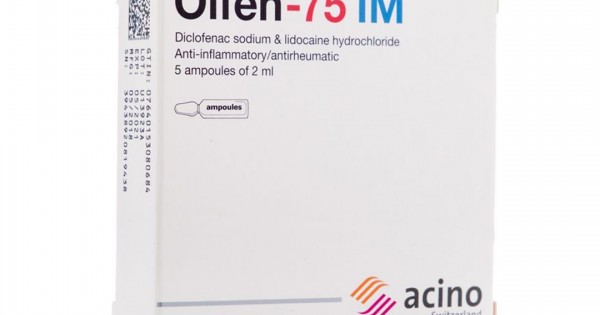 Olfen 75 mg Amp 5‘s