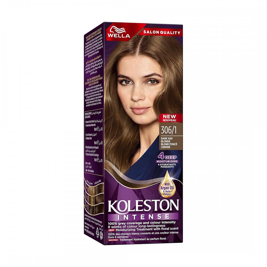 Koleston Hair Color Dark Ash Gray 306/1 - Long-Lasting Shine
