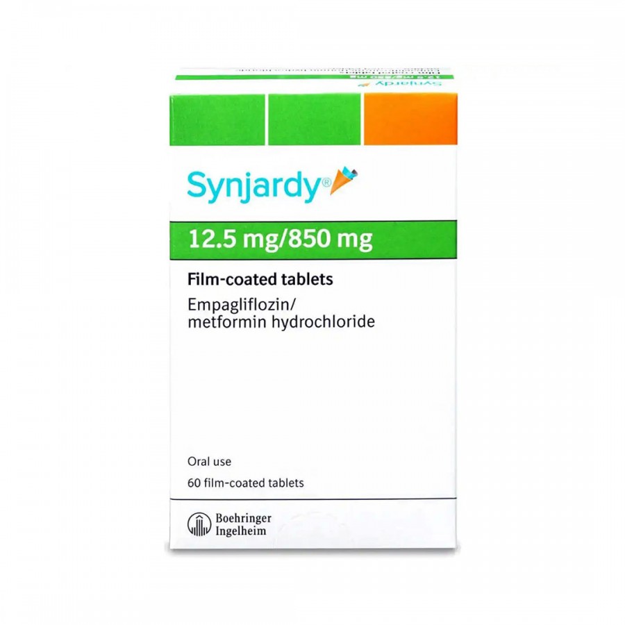 SYNJARDY 5/850MG TAB 60'S