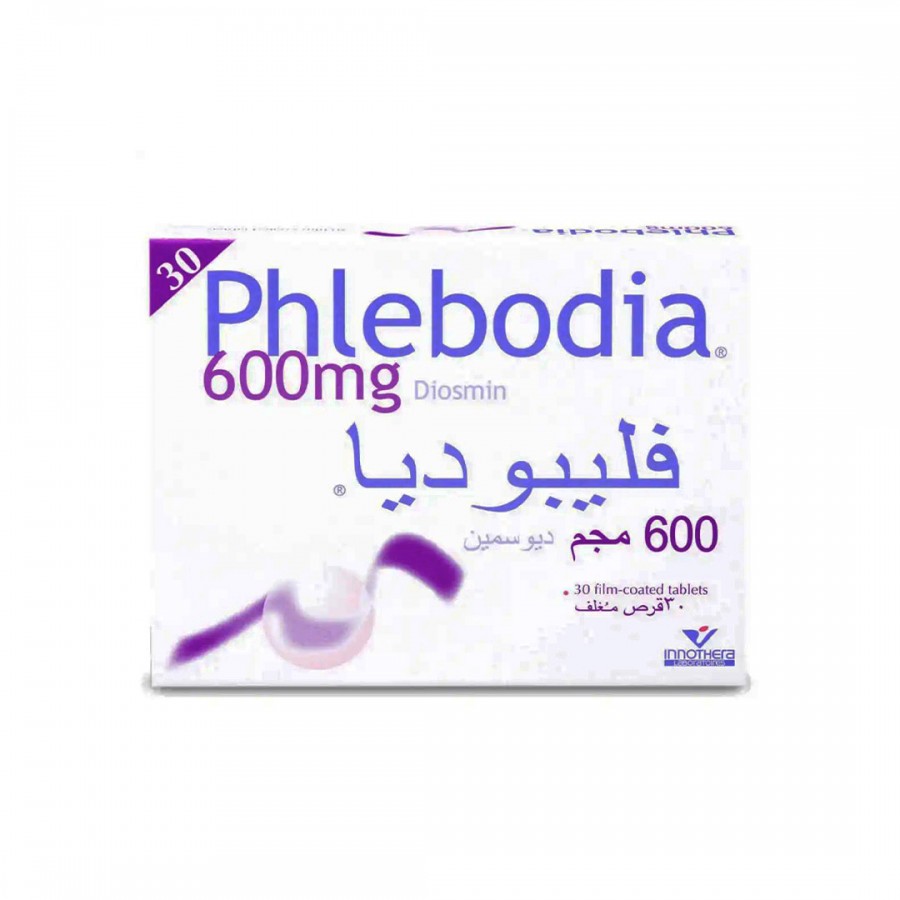 PHLEBODIA 600MG TAB 30'S