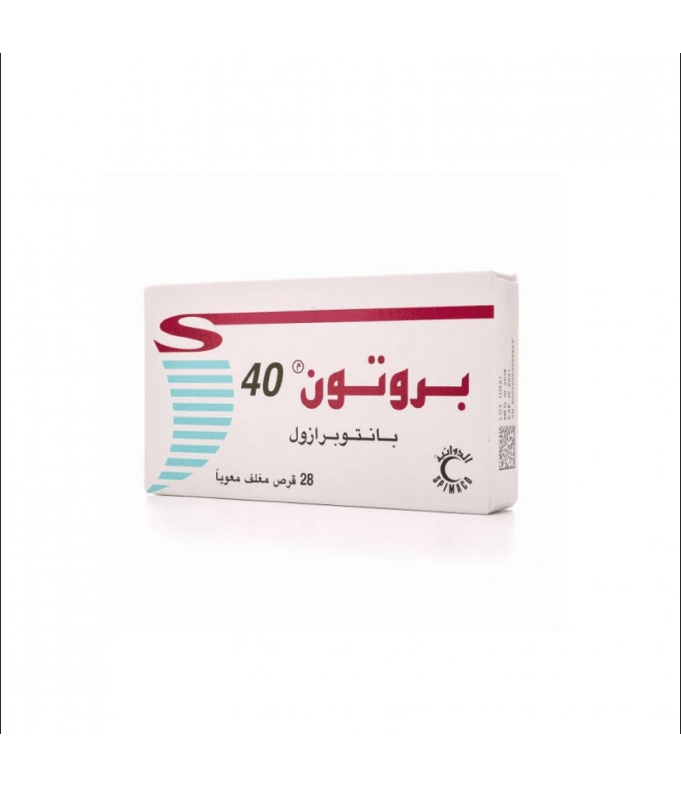 Proton 40 mg Tablets - 28 Tablets