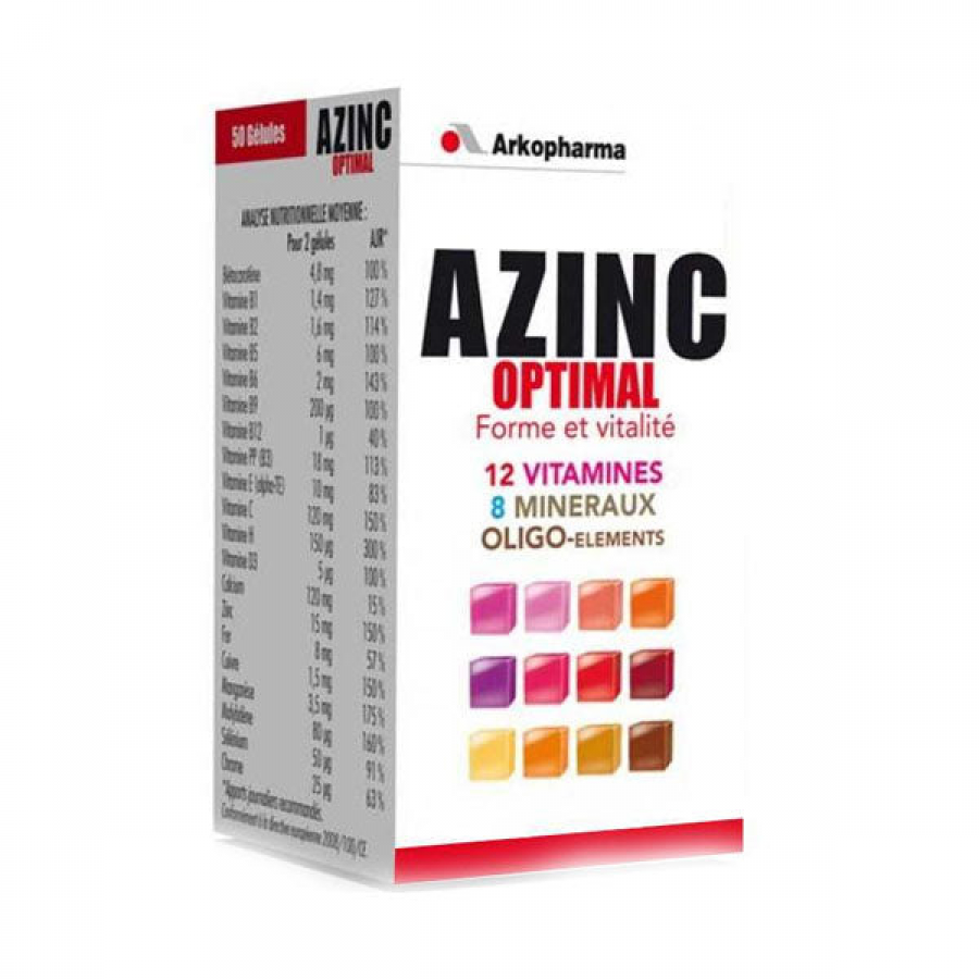AZINC OPTIMAL MULTI-VIT CAP 60'S