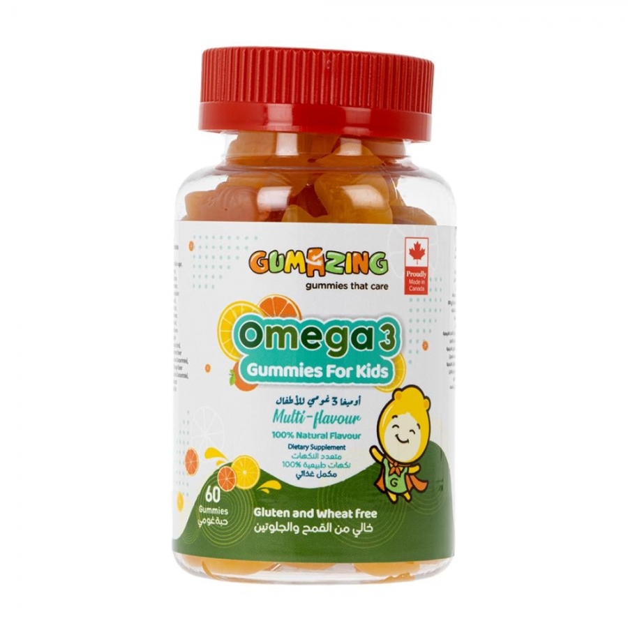 Gumazing Omega 3 Gummies for Kids – 60 Pieces