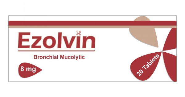 Ezolvin 8 MG - 20 Tablets