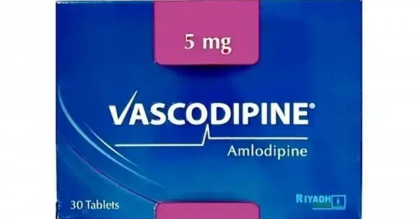 Vascodipine 5mg Tablets - 30 Tablets