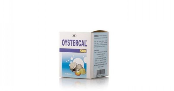 Oystercal 500mg Tablets 60's