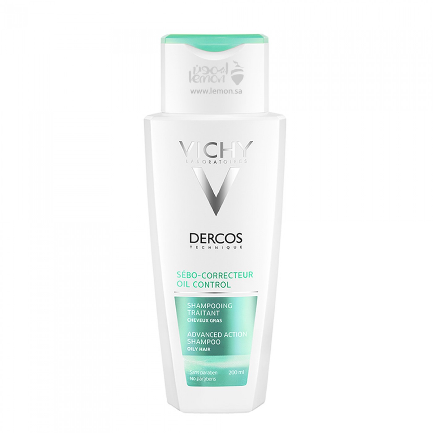 Vichy Dercos oil control Treatment Shampoo 200ml