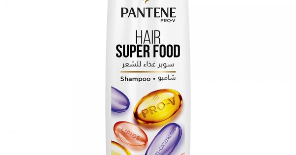 Pantene Super Food Shampoo with Antioxidants and Lipids, 400ml