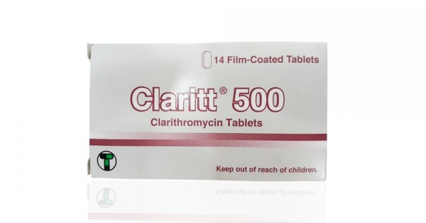 CLARITT 500MG TAB 14'S