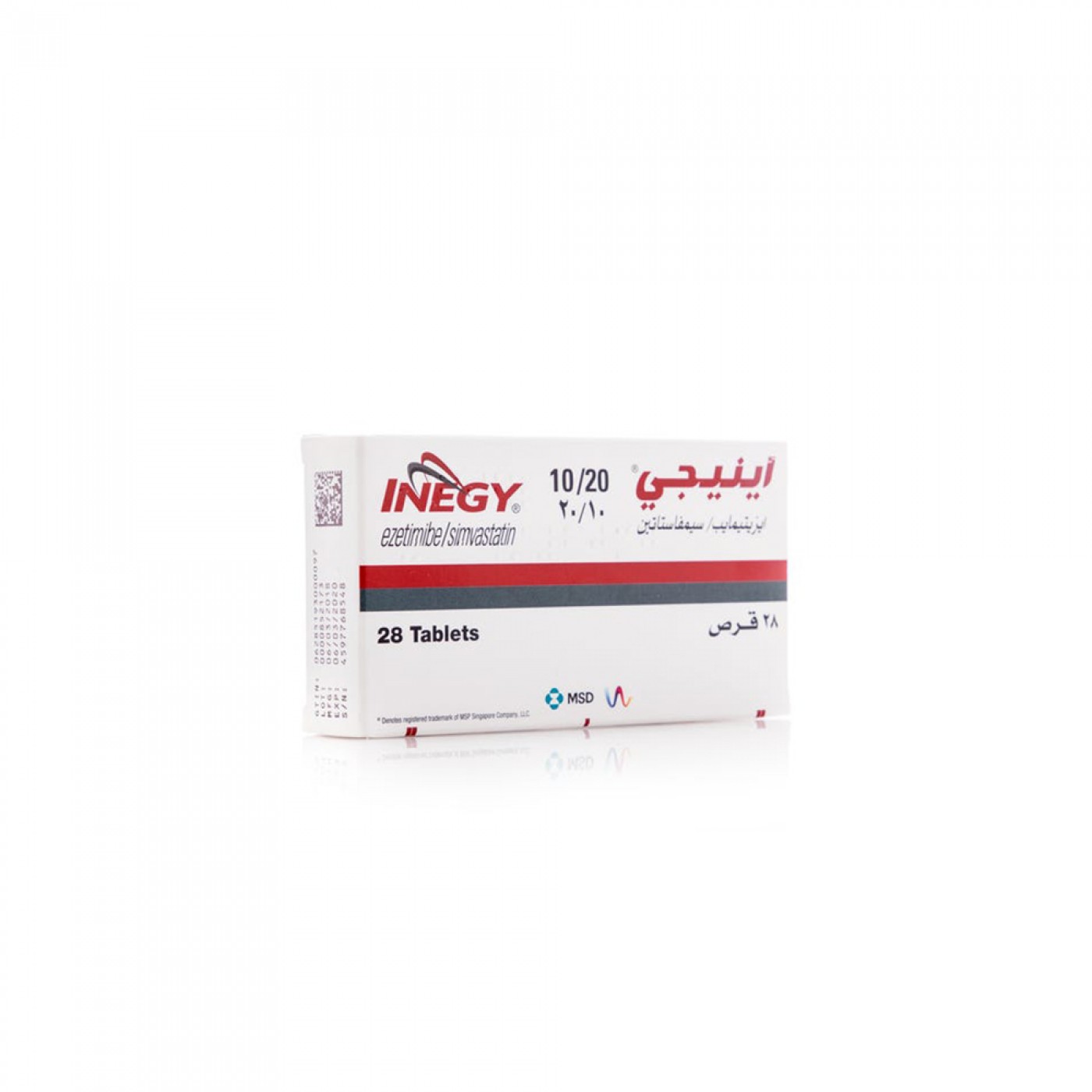 INEGY 10/20MG TAB 28'S