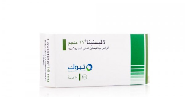 LAVISTINA 16MG TAB 40'S