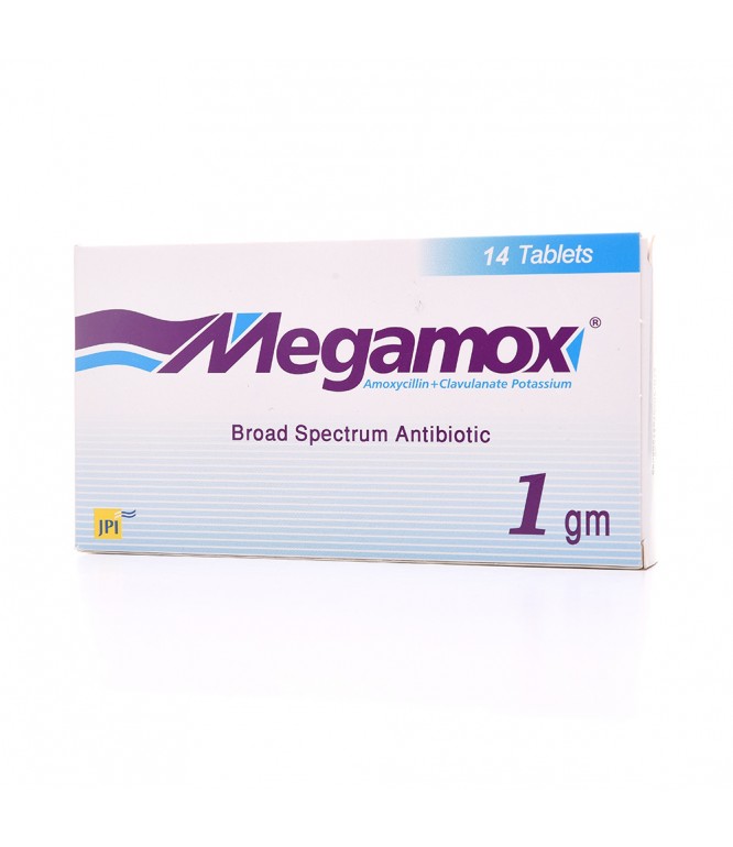 MEGAMOX 1GM TAB 14'S