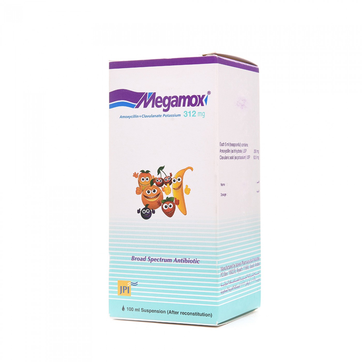 MEGAMOX 312MG SUSP