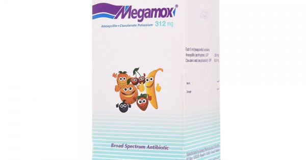 MEGAMOX 312MG SUSP