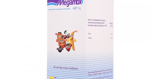 MEGAMOX 457MG SUSP