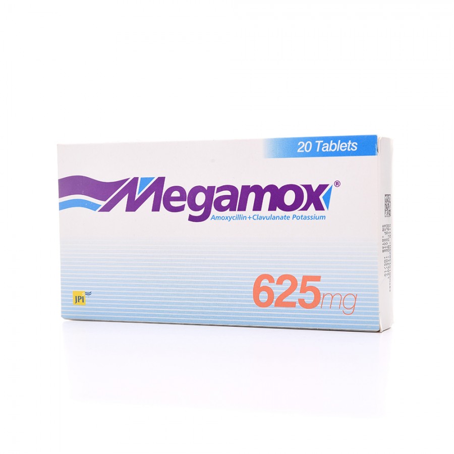 MEGAMOX 625MG TAB 20'S