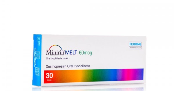 MINIRIN MELT 60MCG. TAB 30'S