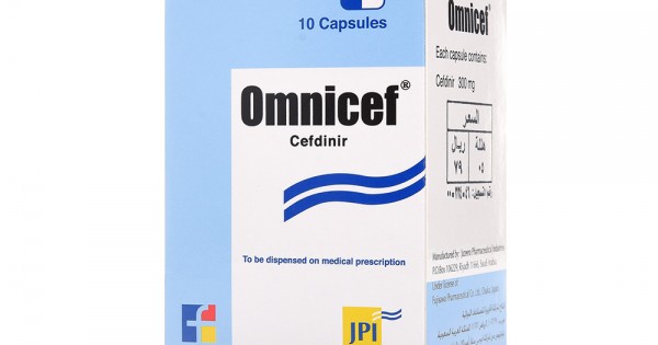 OMNICEF 300MG CAP 10'S