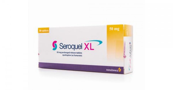 SEROQUEL XL 50MG TAB 30'S