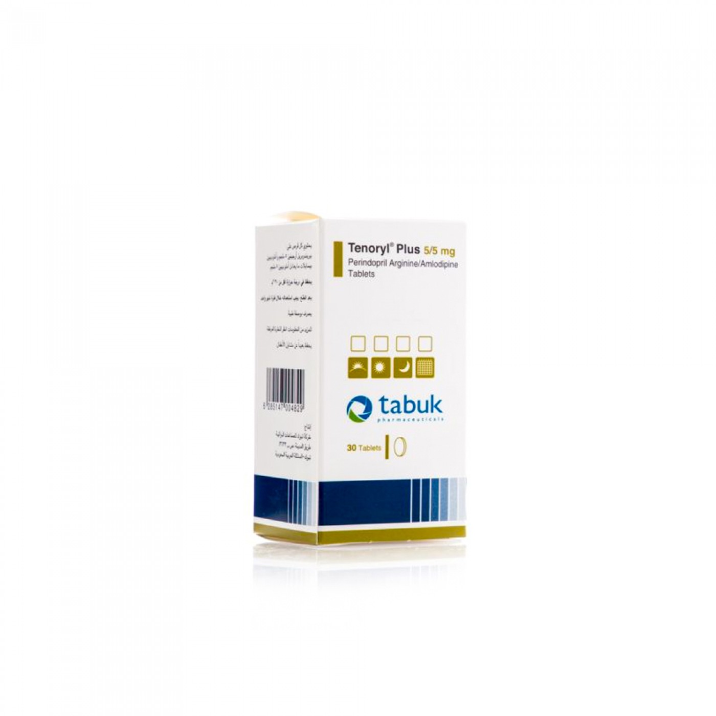 TENORYL PLUS 5/5MG TAB 30'S