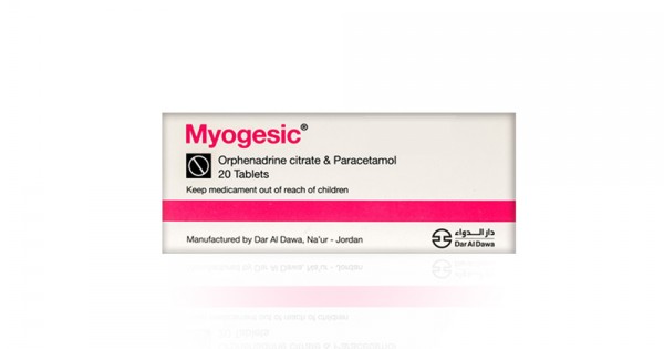 Myogesic 20 Tablets