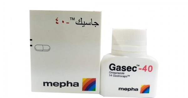 Gasec 40 mg 14 Capsules