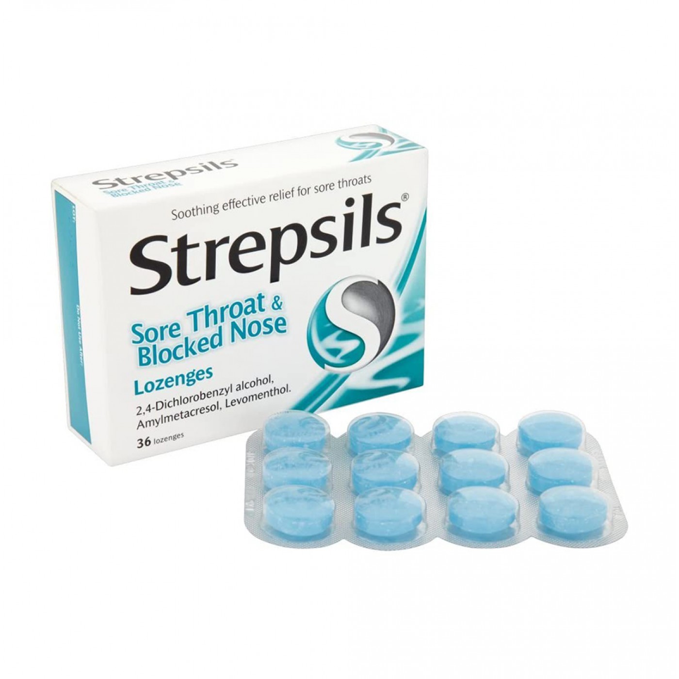 Strepsils Blocked Nose Lozenges 36'S