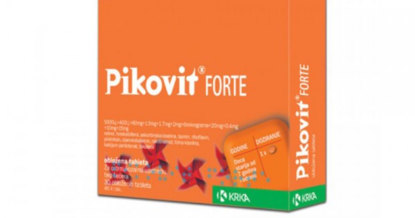 PIKOVIT FORT COATED TAB 30'S