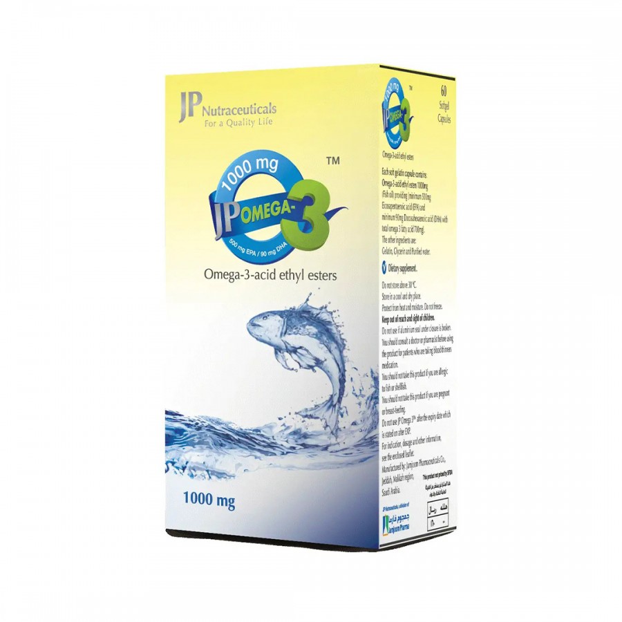 JP OMEGA-3 1000MG 60'S
