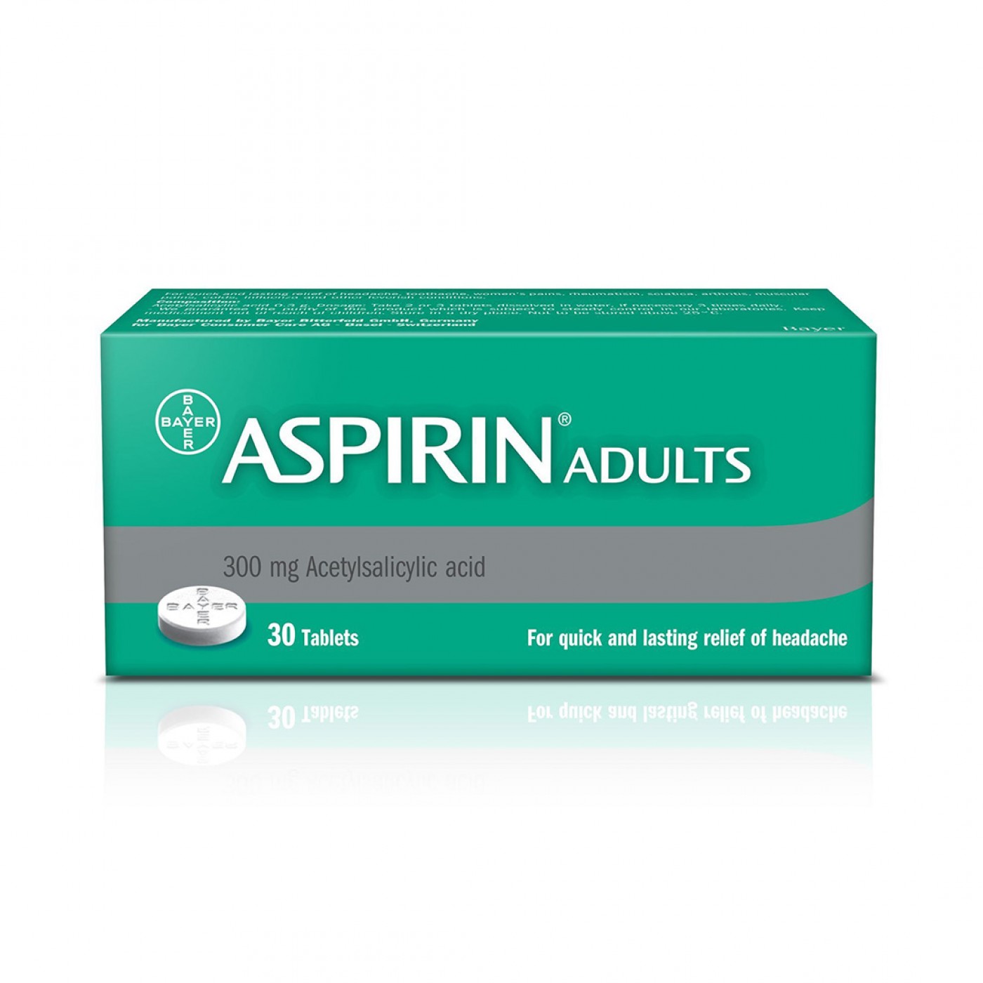 Aspirin Adult 300 mg - 30 Tab