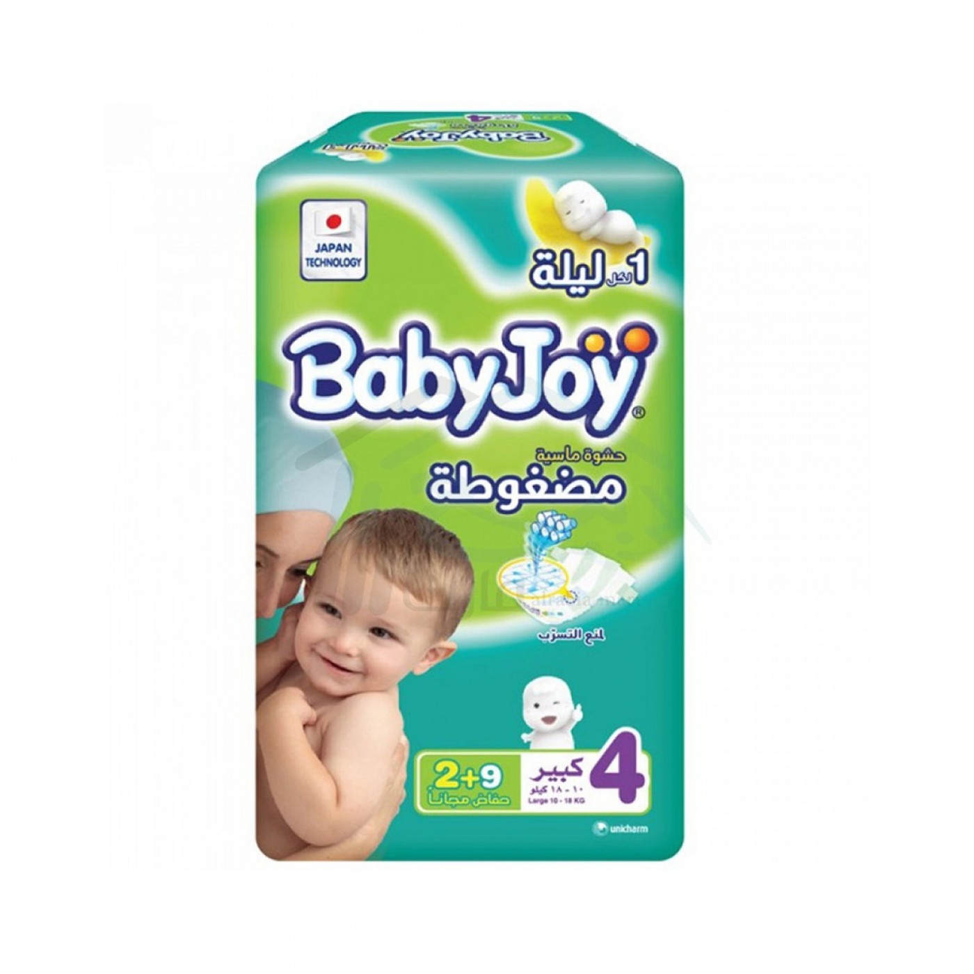 BABY JOY 4 10+2 pieces