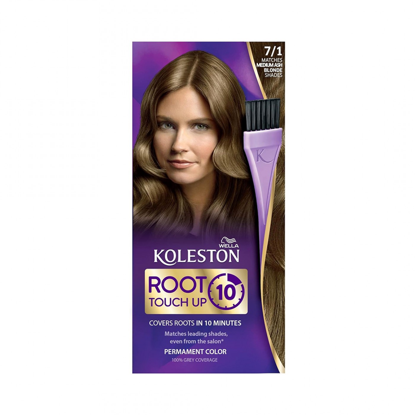 Koleston Root Touch up kit 7/1 Medium Ash Blonde