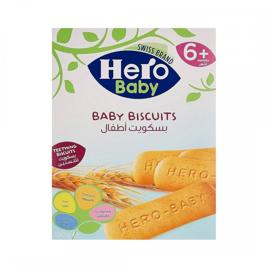 Hero Baby Original Baby Biscuits +6 Monthes 180 g