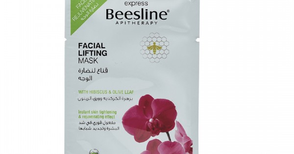 Beesline Facial Lifting Mask with Hibiscus & Olive Leaf 25 g