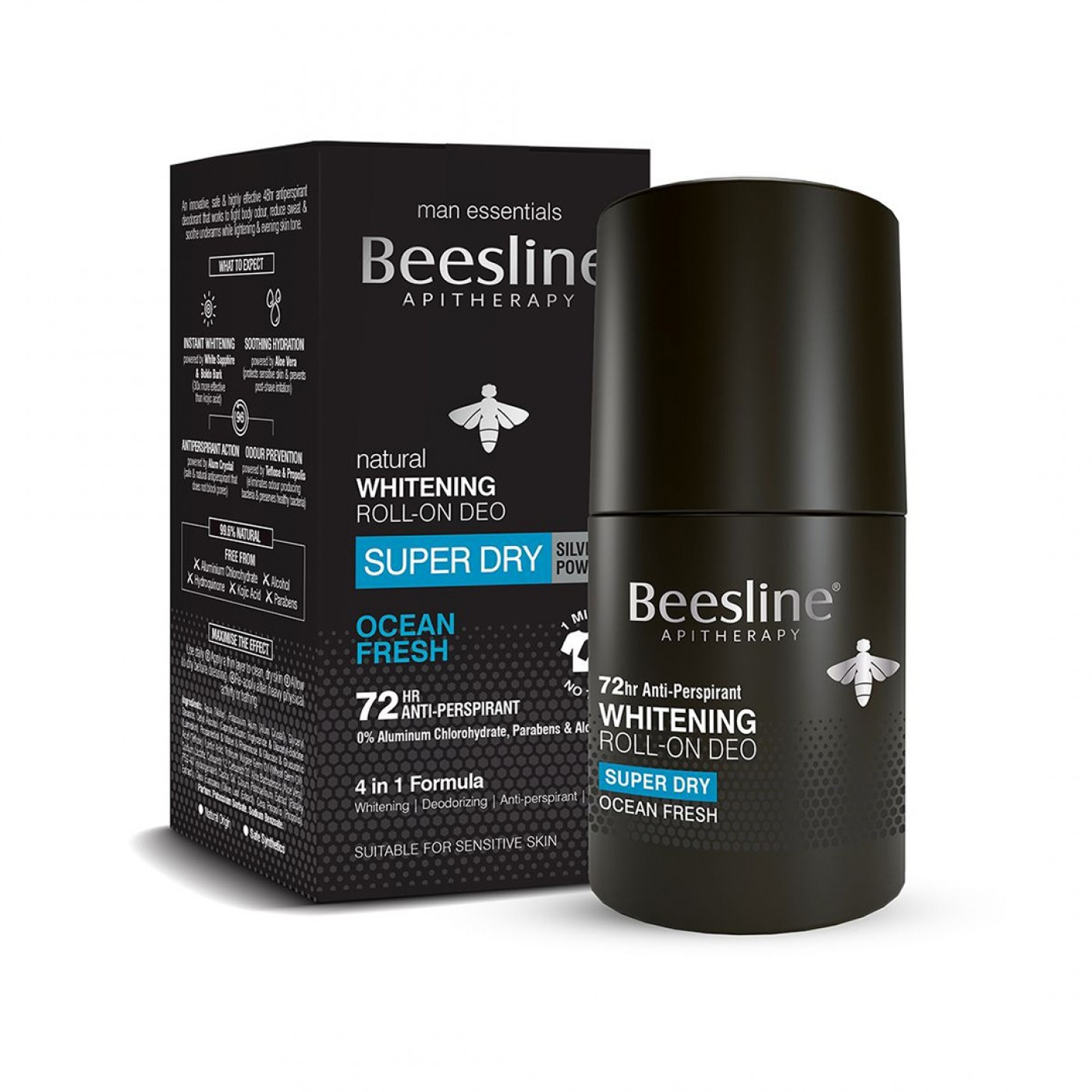 Beesline Whitening Roll On Deo Ocean Fresh for Men 50 ml