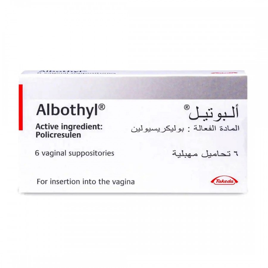 Albothyl 90 mg Vaginal Suppository