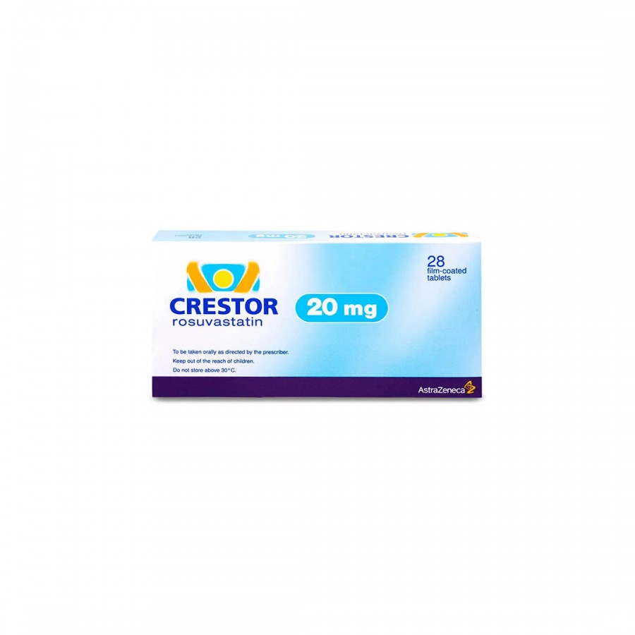 Crestor 20 mg Tablet 28'S