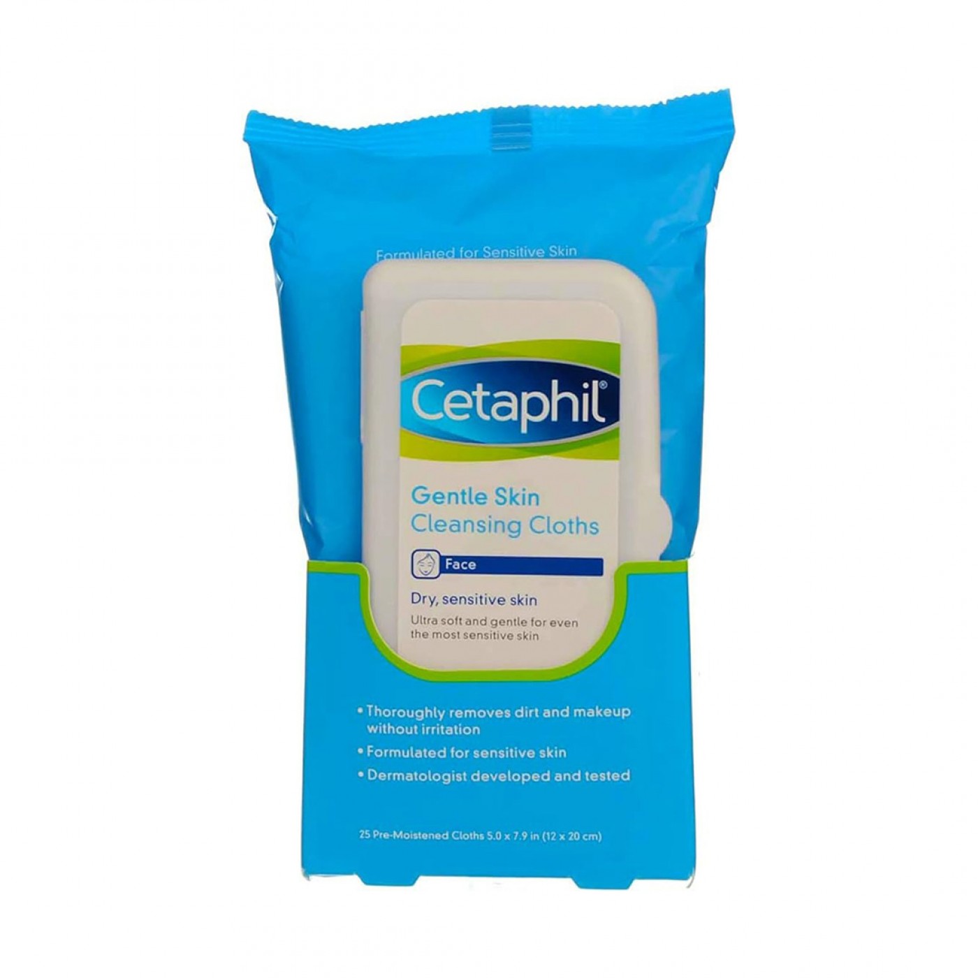 Cetaphil Gentle Skin Cleansing Cloths 25 PCs