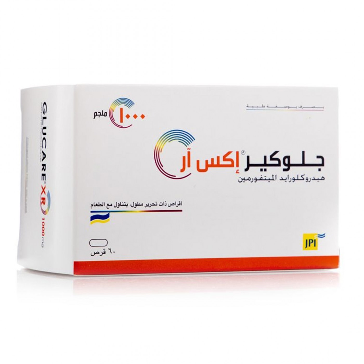 GLUCARE XR 1000MG TAB 60'S