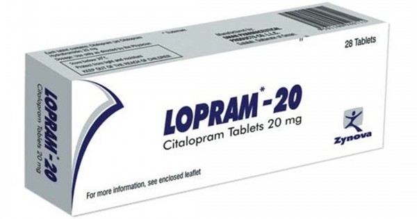 LOPRAM 20MG TAB 28'S